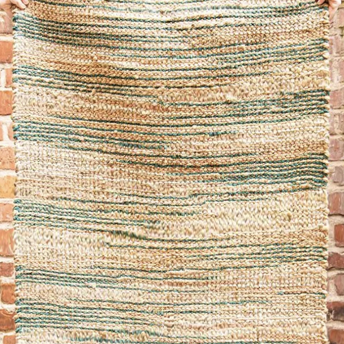 Matta jute mönstrad
